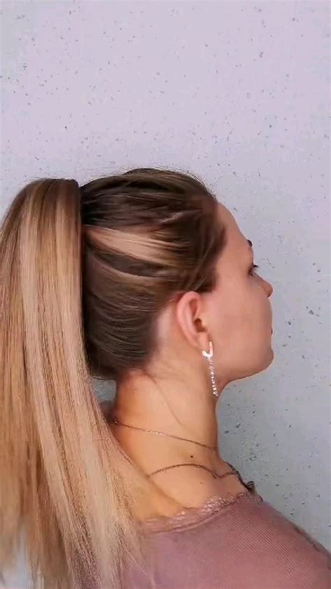 Высокий ХВОСТ 2021 Экспресс прическа