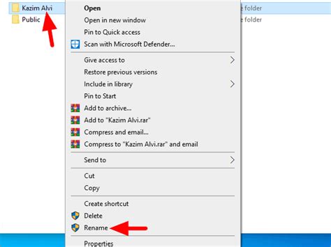 How To Rename User Folder In Windows
