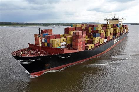 Hafen Hamburgde Msc Aby