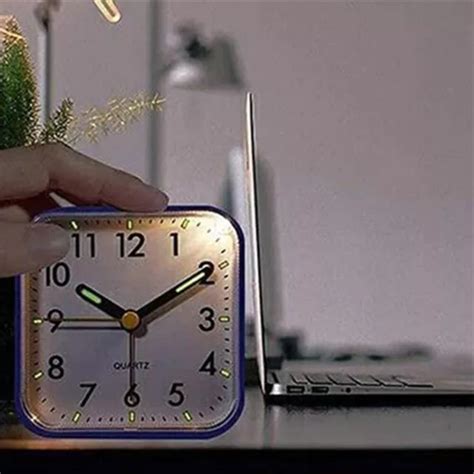 Clear Numeric Indicator Alarm Clock With Silent And Accurate Quartz