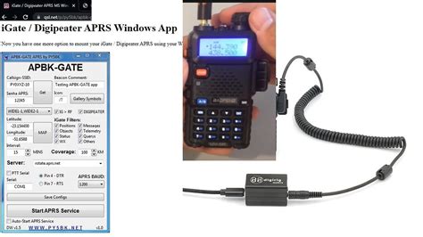Aprs Igatedigipeater Os Windows Digirig Forum