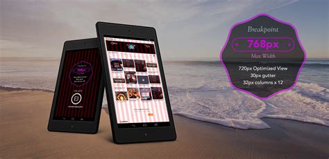 Bootstrap 40 Responsive Psd Grid Mobile And Desktop Behance