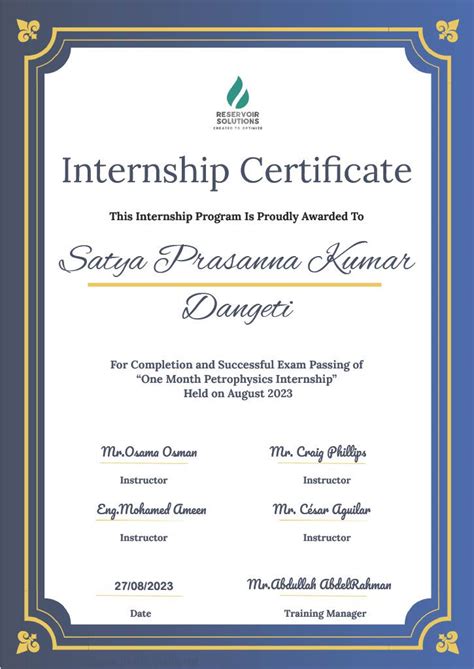 Satya Prasanna Kumar Dangeti On Linkedin Reservoirsolutions