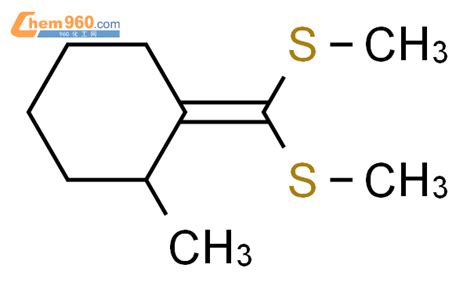 56772 72 6cyclohexane 1 Bismethylthiomethylene 2 Methyl 化学式、结构式