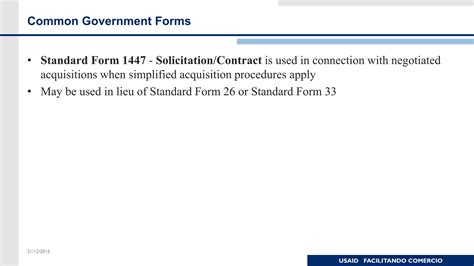Types Of Procurement Solicitations And Types Of Contracts Ppt