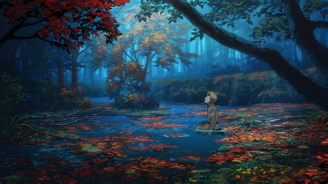 Thorfinn In Autumn An 8k Ultra Hd Vinland Saga Wallpaper 7680x4320