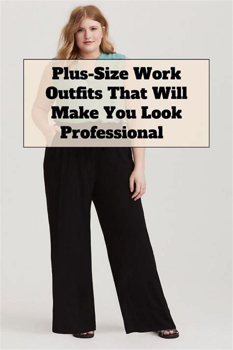 Plus Size Work Outfits That Will Make You Look Professional Fall