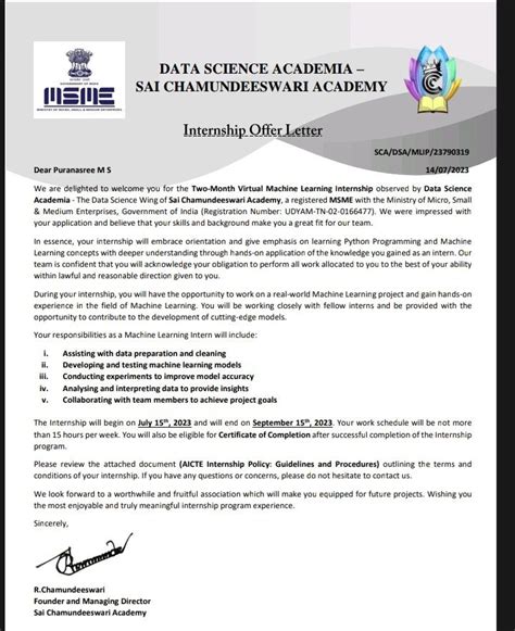 Machinelearning Internship Datascienceacademia Puranasree