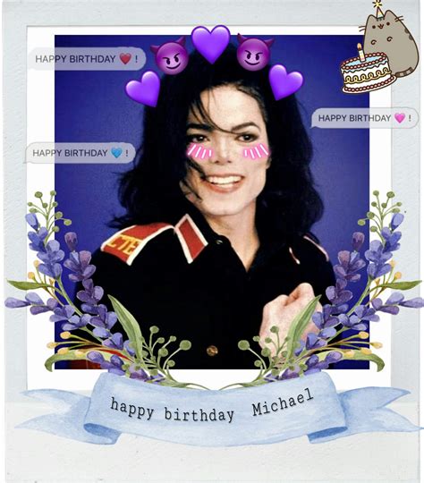 С днем рождения Майкл 🐭💙 Michael JacksonМайкл Джексон Amino