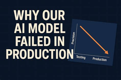 Why Our Ai Model Failed In Production After 998 Accuracy Medium