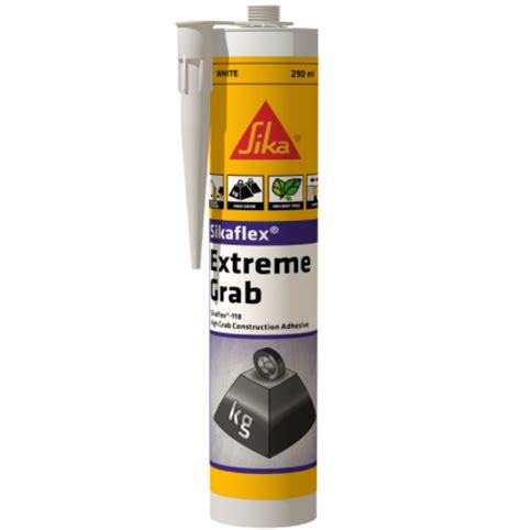 Sika 290ml Sikaflex® 118 Extreme Grab Construction Adhesive Builder S