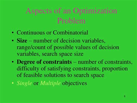 PPT IE Heuristic Optimization Introduction To Optimization PowerPoint Presentation ID