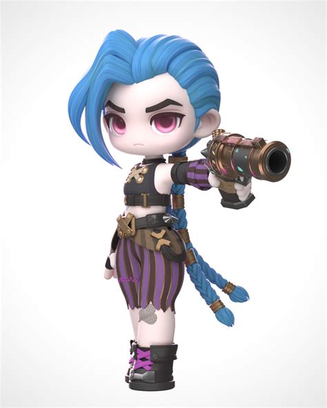 Arcane Jinx Jaeyeon Nam Fan Art Jinx League Of Legends Lol