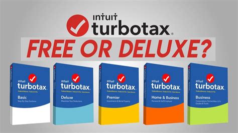 Turbotax Product Comparison Chart