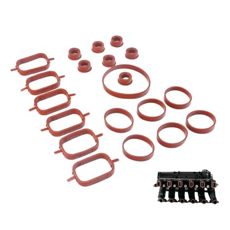 Intake Inlet Manifold Gaskets Seals For Bmw M47 M57 E46 E53 E60 E63 E6