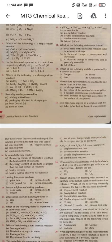 When Copper Turnings Are Added To Silver Nitrate Filo