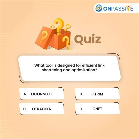 How To Boost Link Optimization With Onpassive Quiz Naresh Kumar Posted On The Topic Linkedin