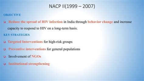 National Aids Control Program Phase Iv Pptx