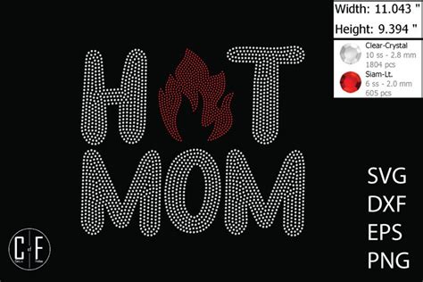Hot Mom Template Svg