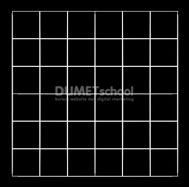 Membuat Tabel Dengan Menggunakan Rectangle Grid Tool Kursus Website Digital Marketing