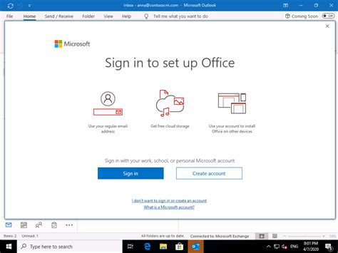 Outlook And Azure Ad Join Automatically Configuring The Users Mailbox