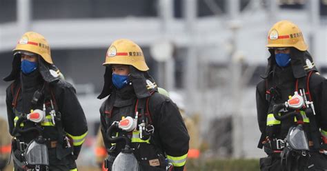 In Photos Acrobatics Parade Among Acts At 1st Crowd Less Tokyo Fire
