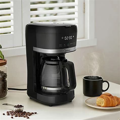 Black 15l Filter Coffee Maker With Keep Warm Function