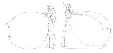 Rule 34 2girls About To Burst Annoyed Expression Big Breasts Cross Crescent Devil Summoner