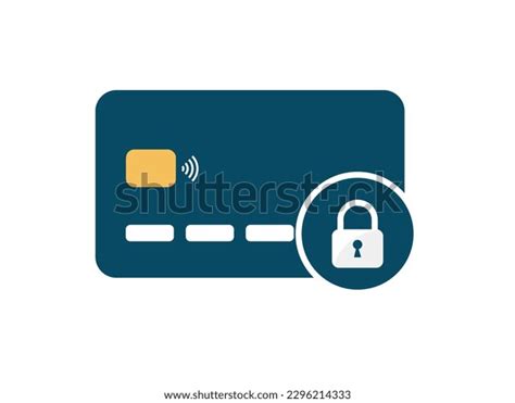 Blocked Credit Card Icon Credit Debit Stock Vector Royalty Free