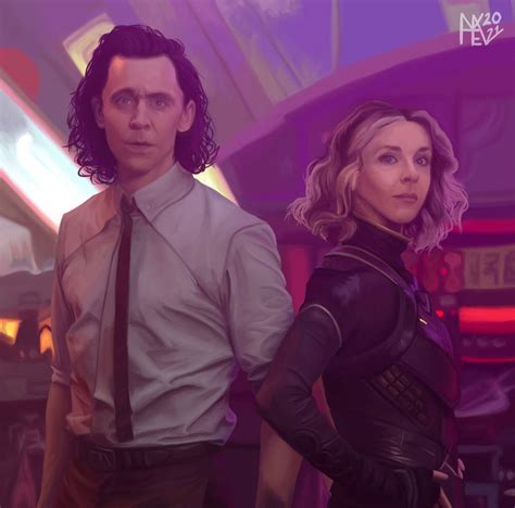 Loki And Sylvie By Aussiedrawz On Deviantart