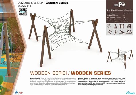 Rope Climbing Courses Wooden Series Agws 111