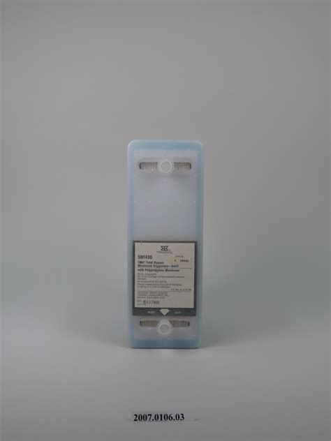 Tmo Total Bypass Membrane Oxygenator Adult National Museum Of