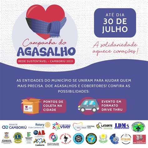 Rede Sustentável De Entidades Promove Campanha Do Agasalho Em Camboriú