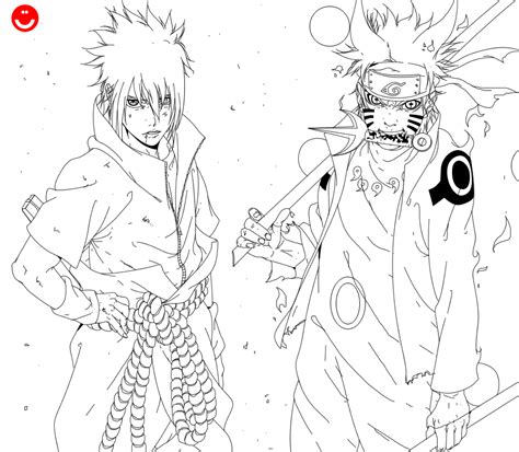 Narutosasuke By Hollowcn On Deviantart Colorear Anime Dibujos Espeluznantes Pinturas Románticas