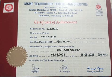 rohit singh on linkedin excited to share my recent short term java
