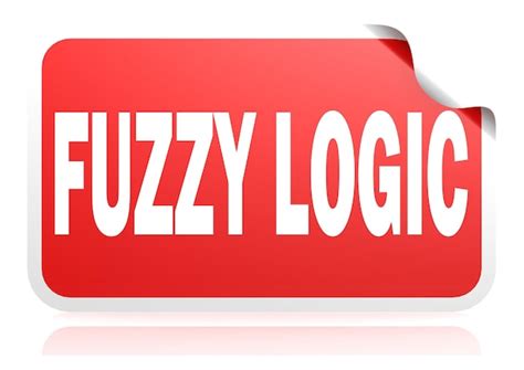 Premium Photo Fuzzy Logic Red Square Banner