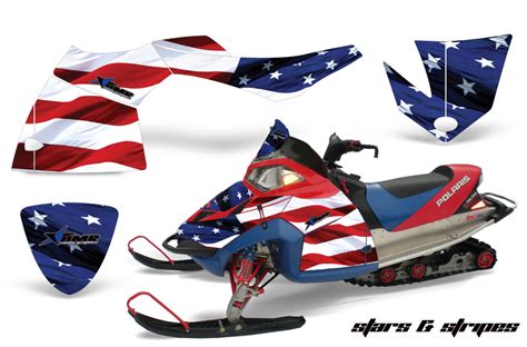 Polaris Fusion 05 06 07 Snowmobile Sled Graphic Decal Sticker Kit