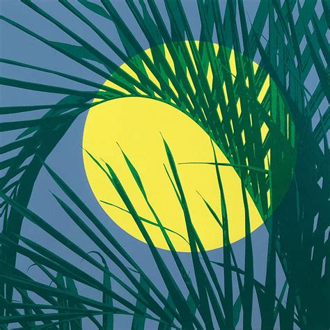 Lucy Cooper Caribbean Moon Southbankprintmakers