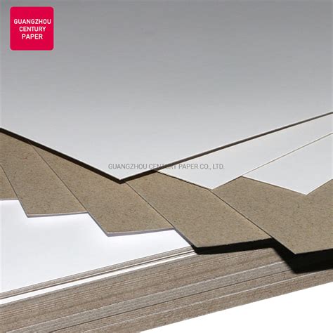 Gray And White Duplex Board 250 500gsm White Back Duplex Boards And Grey Back Duplex Boards