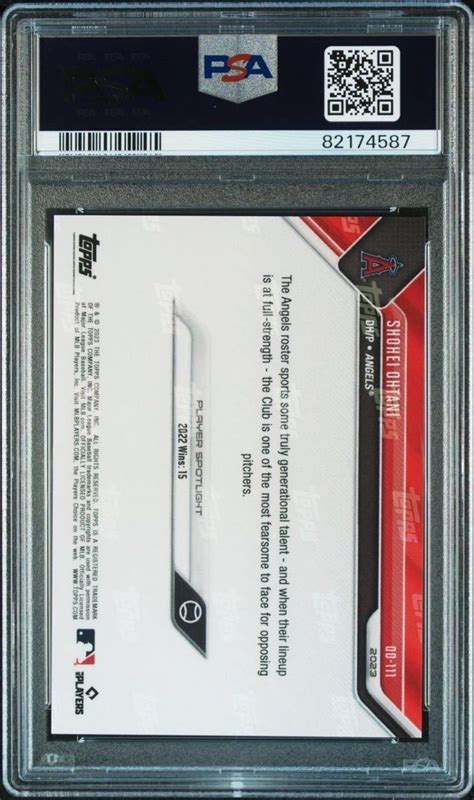 Yahooオークション 【psa10】大谷翔平 25シリ Topps Now Road To Op