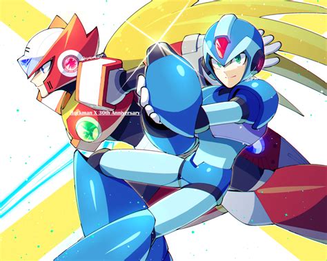 Sznami129 X Mega Man Zero Mega Man Mega Man Series Mega Man X
