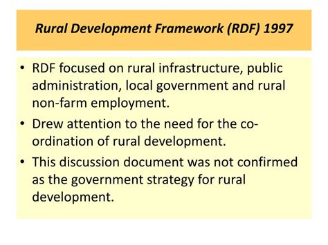 Ppt Rural Development Overview Presentation To Caadp Stakeholders 20