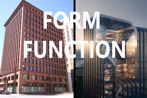 Form And Function In Architecture Exploring The Essence Of Design RTF Rethinking The Future
