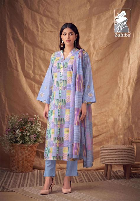 Sahiba Evelyn Pakistani Salwar Kameez Designs
