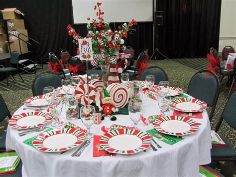 Christmas Party Table Decorations Ideas