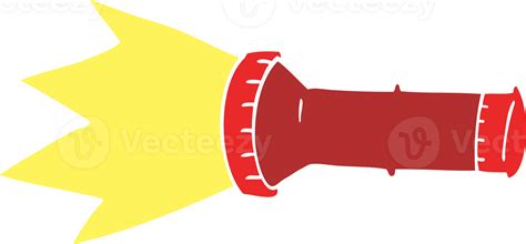 Cartoon Doodle Electric Torch 45199390 Png