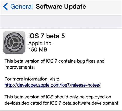 IOS Beta Released For Developers To Download
