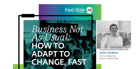 Bringing Live To Life Julia Seddon Cress Consulting Food And Drink