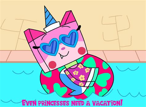 Unky Unikitty On Vacation By Worldofcaitlyn On Deviantart