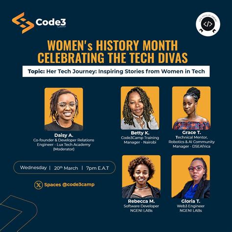 code3camp on linkedin techtrailblazers womenintech code3camp